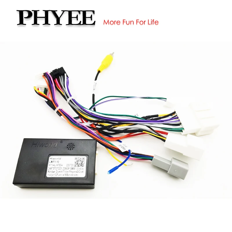 Wiring Harness CAN BUS Decoder 16 Pin Plug to 12Pin Connector Car ...