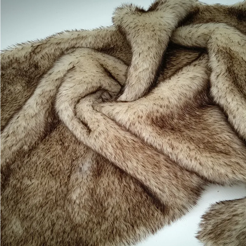 Multi Size Artificial Long Plush Fabric For Garment Toys Material ...