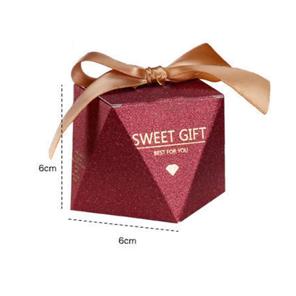 Red Glitter Gift Boxes