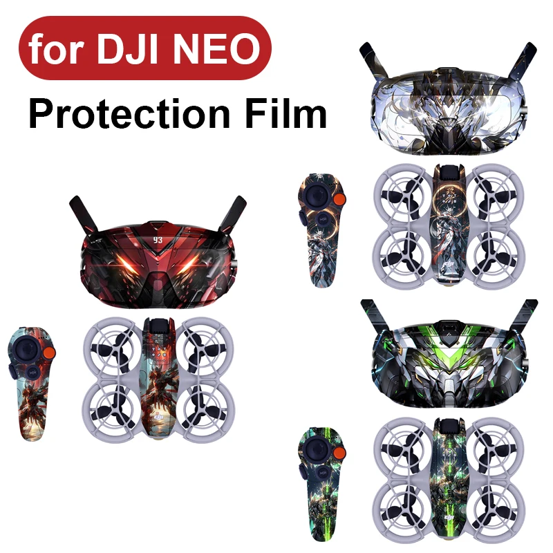 Decorative Film For DJI NEO Protection Stickers Colorful Pad Pasting ...