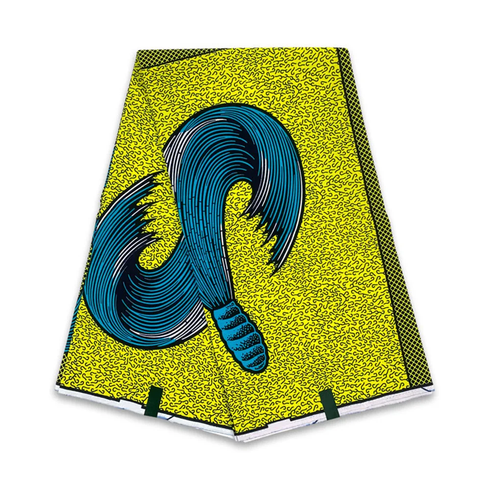 African-Wax-Fabric-Veritable-Wax-Nigerian-Ankara-Block-Prints-Batik ...
