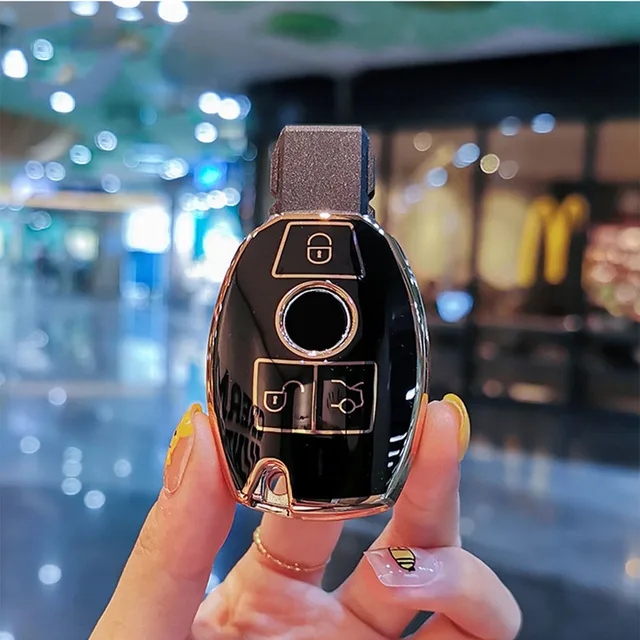 Fashion TPU Car Key Cover Keychain Case for Mercedes Benz CLS CLA GL R ...