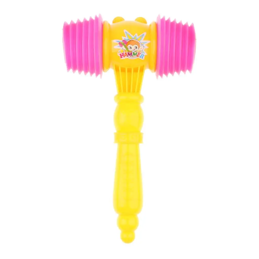 26cm Plastic Squeaky Hammer with Whistle Kids Sound Toy Birthday Gift ...