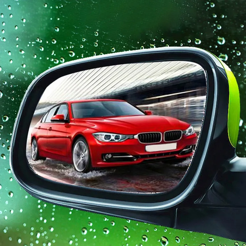 Fit Car Rearview Mirror Protective Film Anti Fog Rain Window Clear ...