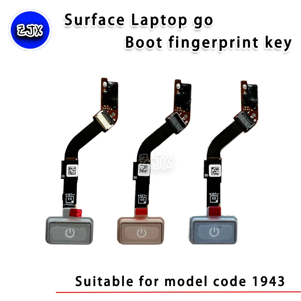 Microsoft Surface แล็ปท็อป Go Boot ลายนิ้วมือคีย์1943ปุ่มพาวเวอร์สายแบน