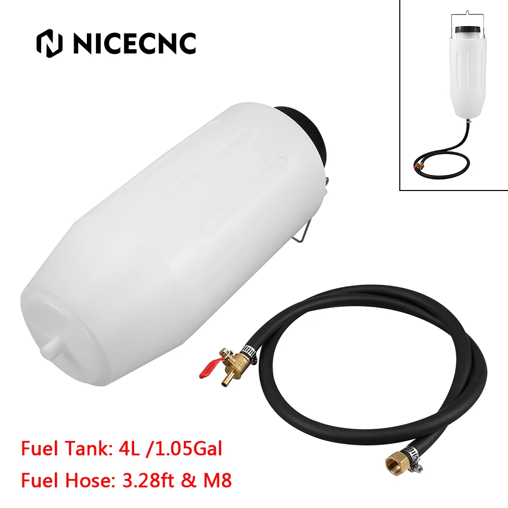 Universal Dirt Bike 4L Auxiliary Fuel Tank for KTM Husq Yamaha Suzuki ...