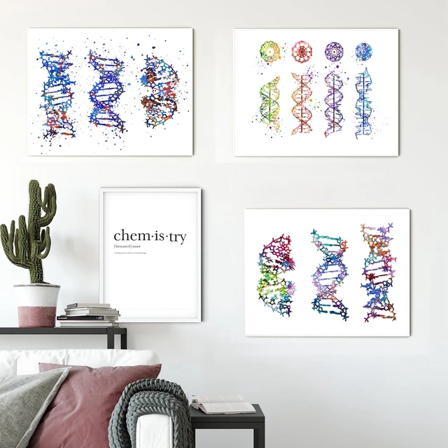Dna Molecule Art