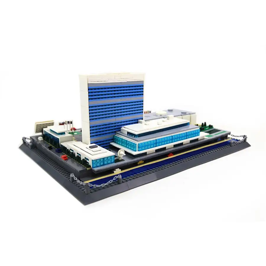 Lego Architecture United Nations Headquarters
