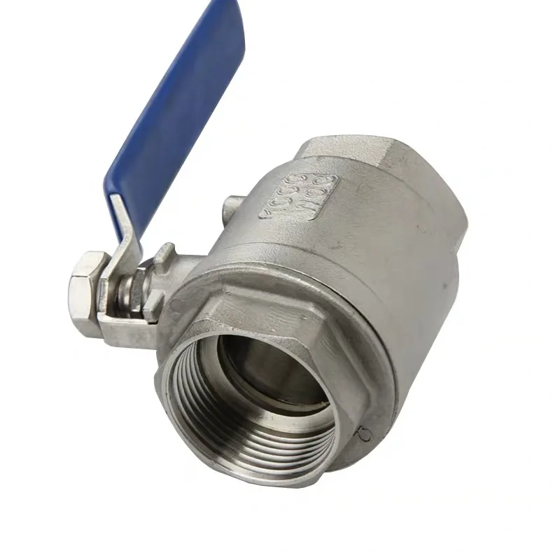 1Pcs DN8-DN50 SS304 Stainless Steel Sanitary Female 2 Piece Full Port ...