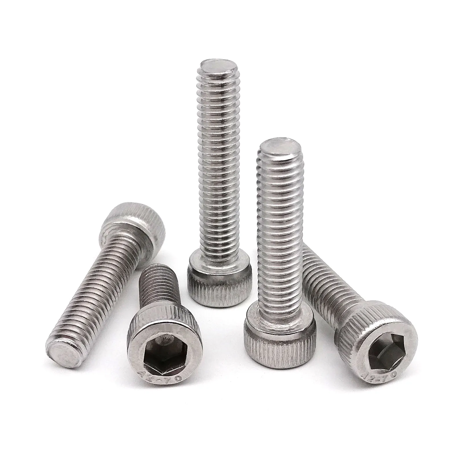 M2,M2.5,M3,M4,M5,M6,M8,Stainless Steel Metric Hex Socket Head Cap Screws Bolt Affordable ...