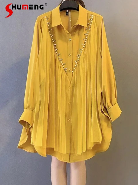 Yellow Blouses And Tops