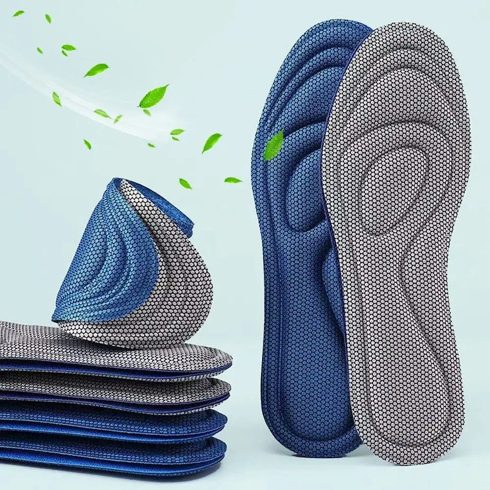 1-Pairs-Memory-Foam-Insoles-For-Shoes-Men-Women-Nano-Antibacterial ...