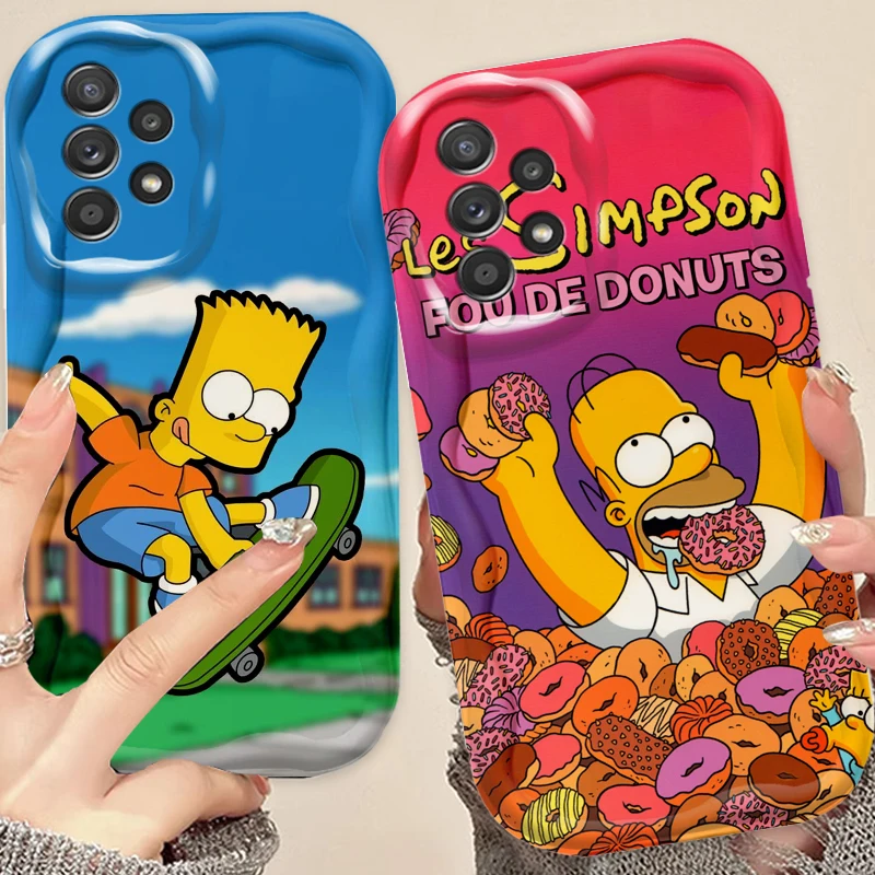 Funda-de-tel-fono-de-dibujos-animados-de-Los-Simpsons-para-Samsung-A55-A54-A53-A52.jpg