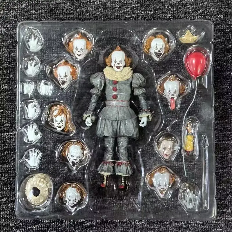 Neca It Pennywise Edition 7 Action Figures Ultimate Horror Collectible ...