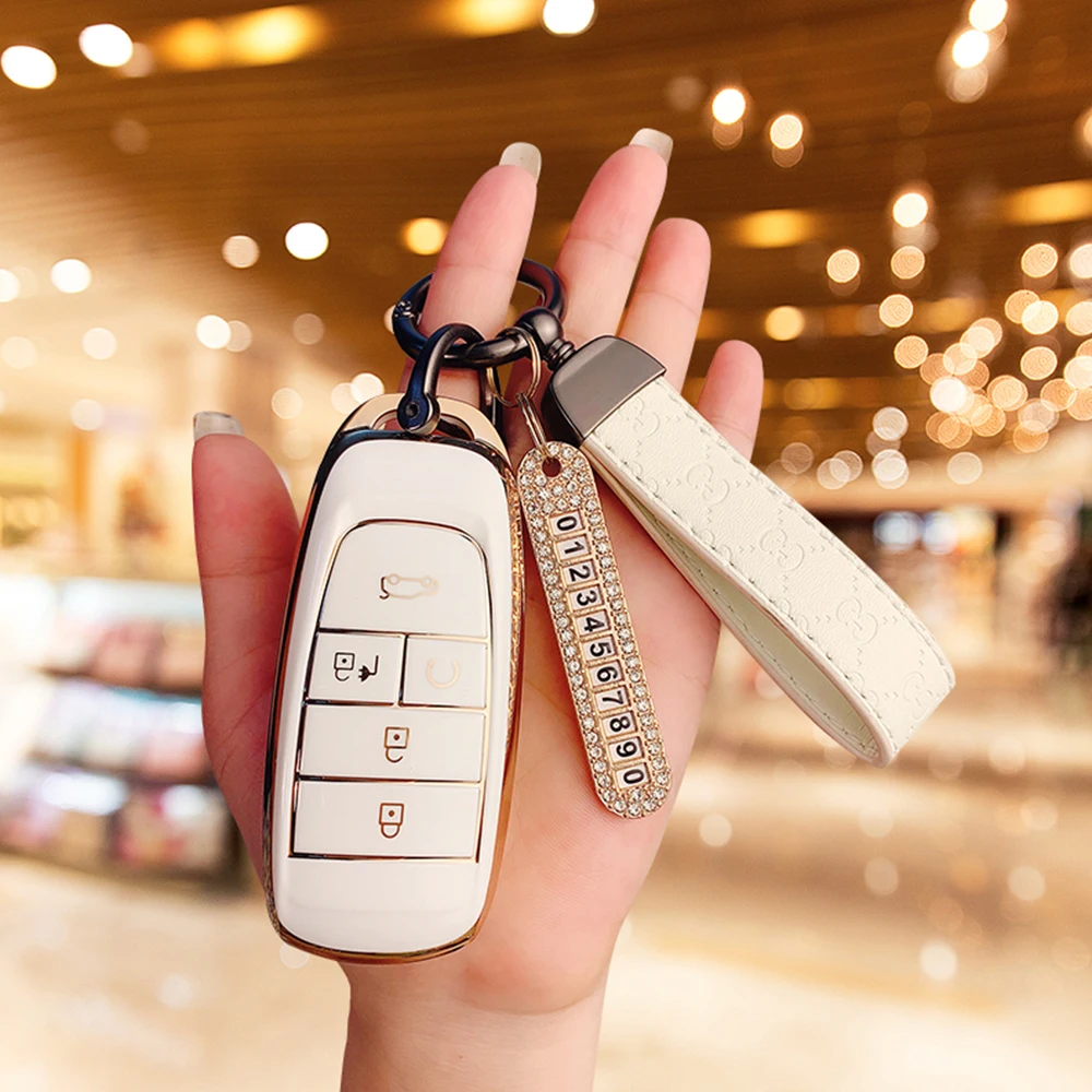 TPU Car Remote Key Case Cover Protective For For GAC New Energy ...