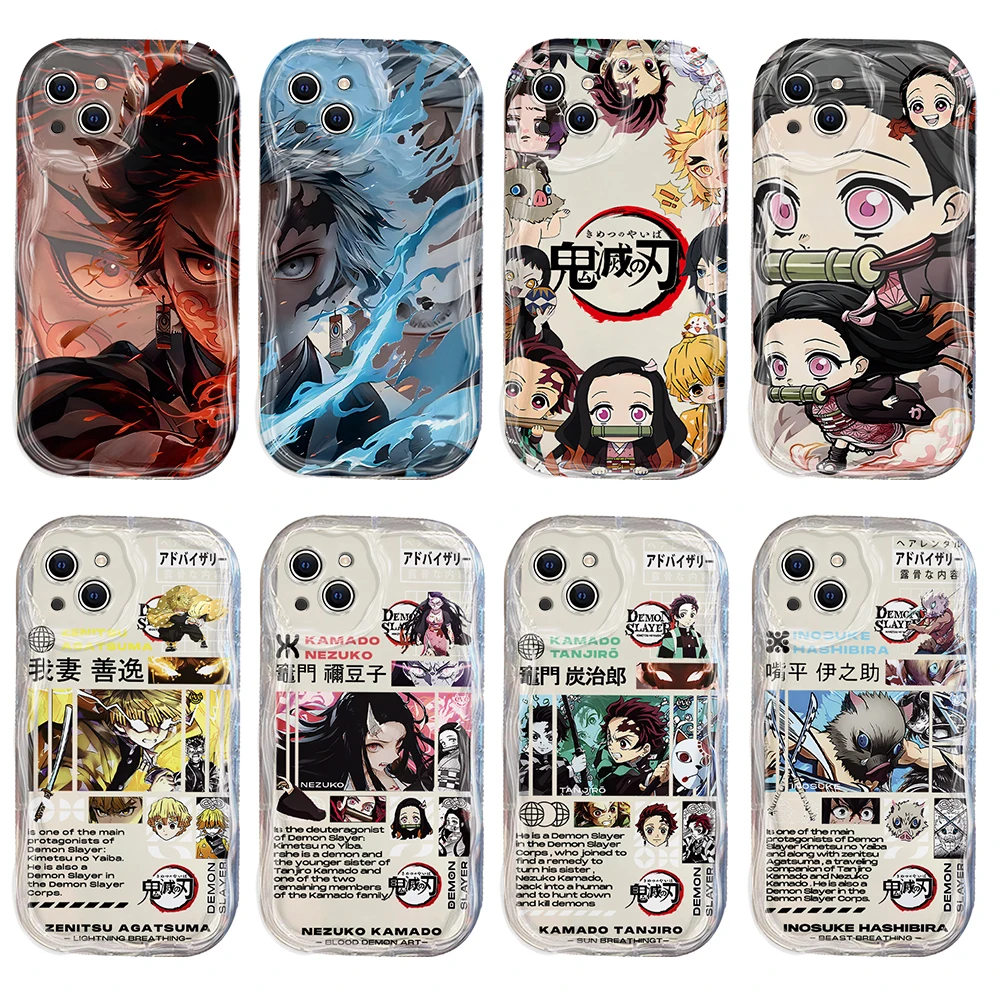 Kamado-Nezuko-Demons-Slayers-3D-Wave-Case-For-iPhone-15-14-13-12-11-Pro ...
