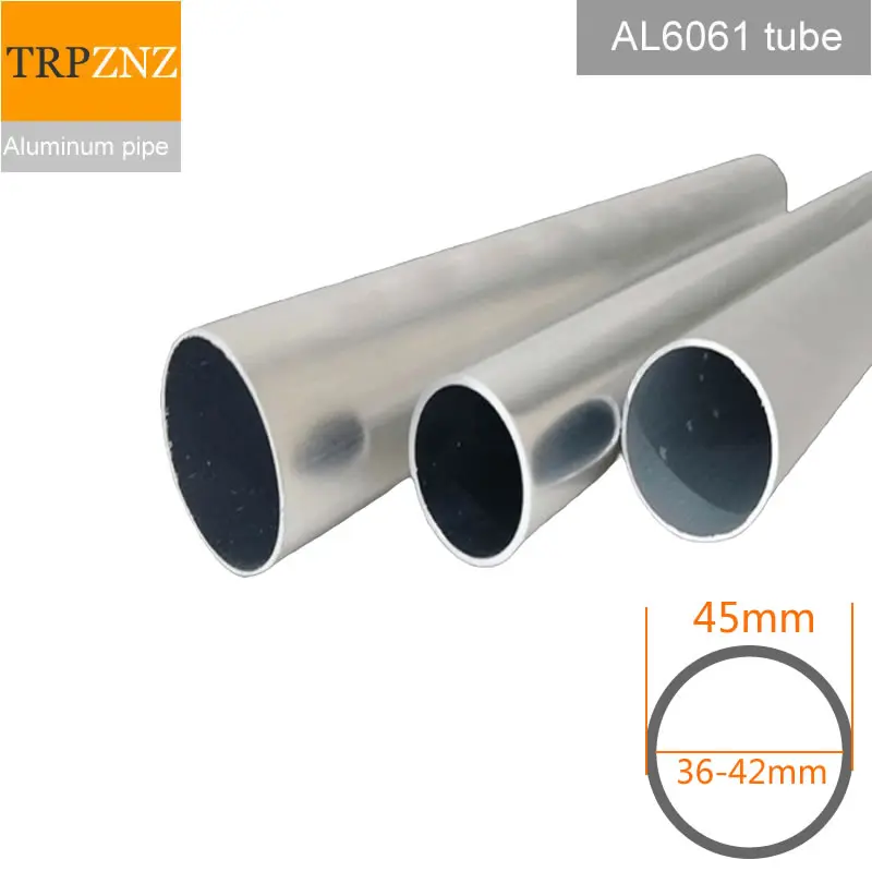 Aluminum-round-tube-6061-outer-diameter-45mm-inner-36-42mm-wall-1-5mm-4 ...