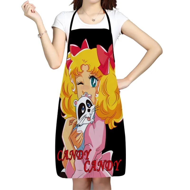 Candy-Candy-Anime-Girl-Kitchen-Apron-Funny-Oxford-Fabric-Aprons-For-Men ...