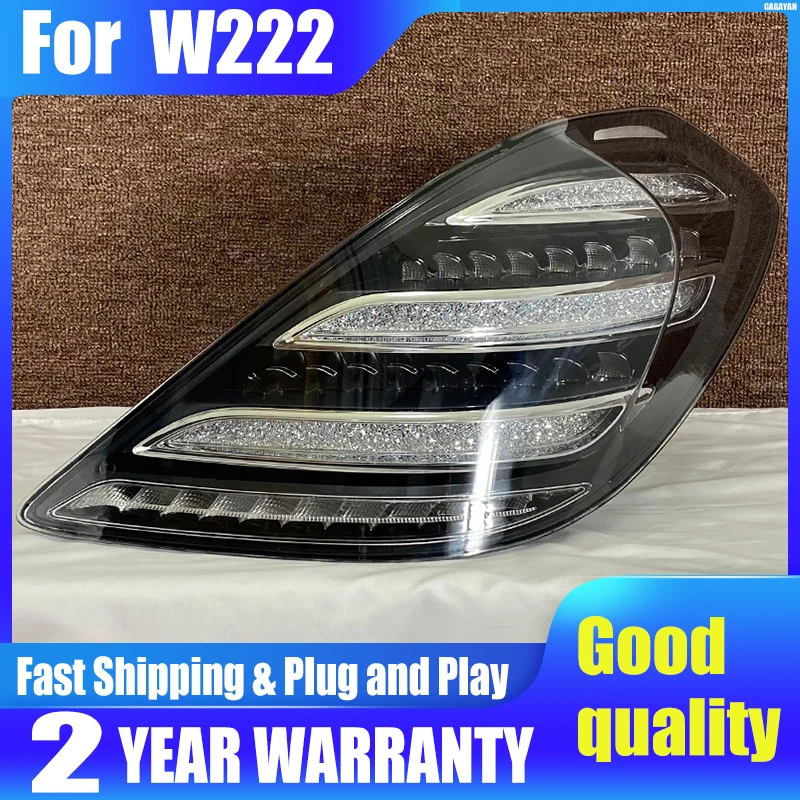 Tail Lamp For Car Benz W222 2014-2020 S320 S350 S400 Led Tail Lights ...