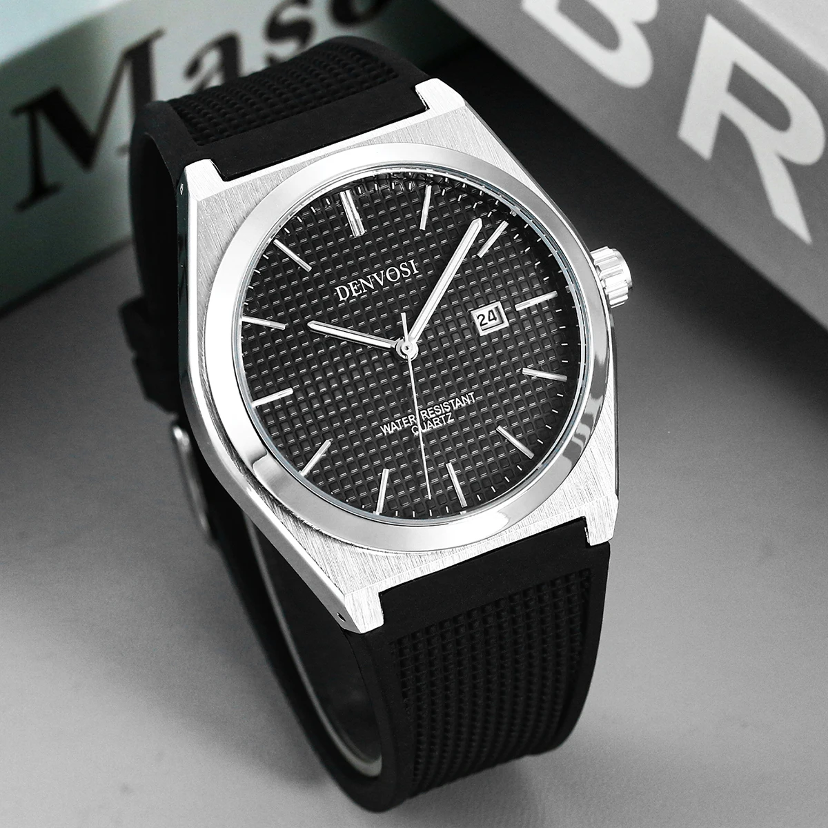 New-Fasion-casual-quartz-watch-Waterproof-Male-Clock-Luminous-Stainless ...