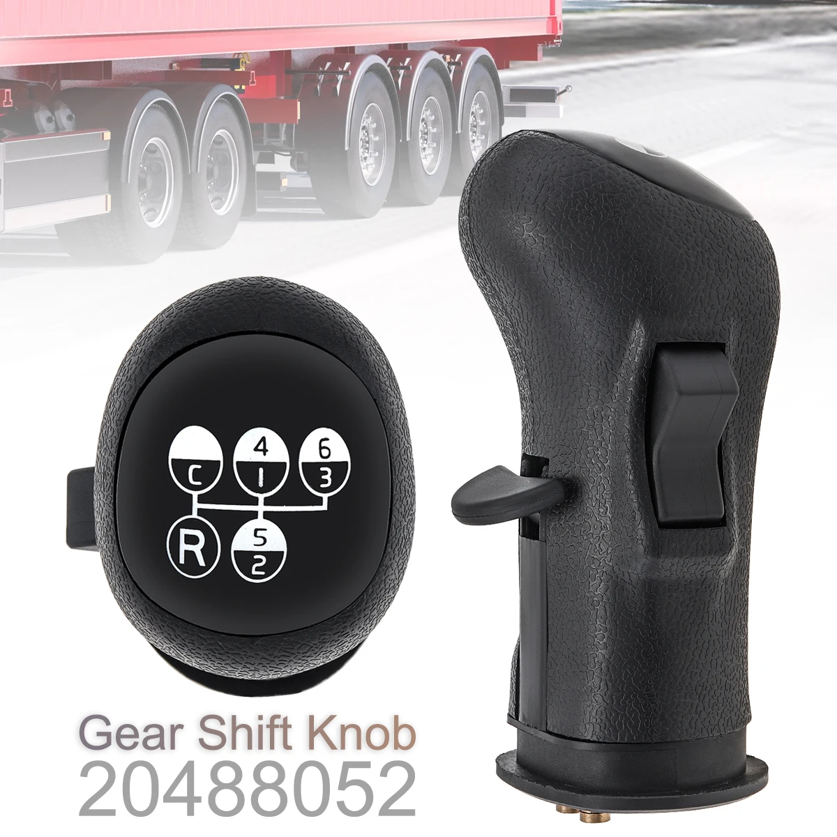 6 Speed Gear Shift Knob with Gearbox Splicer Switch 20488052 Fit for ...