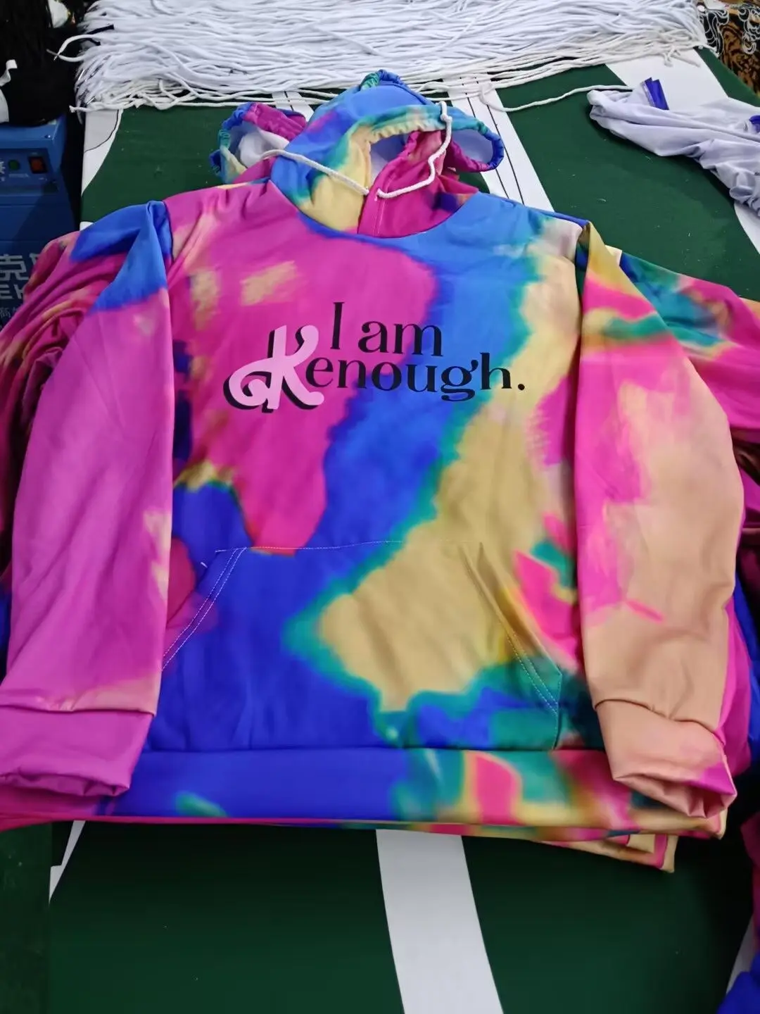 I-Am-Kenough-Hoodie-Merch-Tie-Dye-Hoodie-Fmaterial-object-Streetwear-I ...