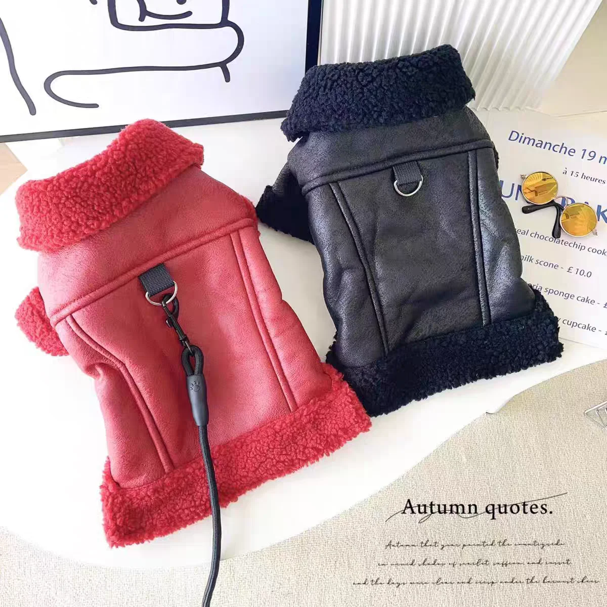 Ropa-de-cuello-de-piel-para-Bulldog-Franc-s-chaqueta-de-plum-n-c-lida ...