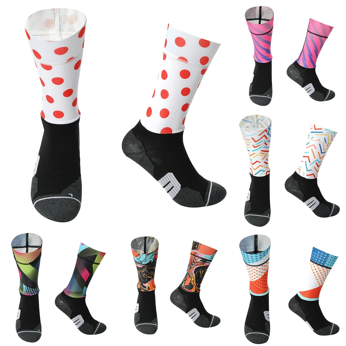 2022-Sports-Socks-Cycling-Socks-Men-Women-Bike-socks-Basketball-Socks ...