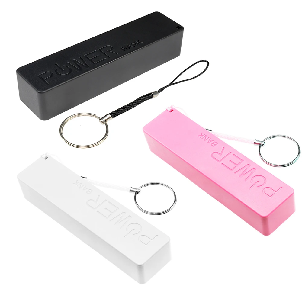 DIY USB Power Bank Case Kit 18650 Battery Charger Box Shell With Key ...