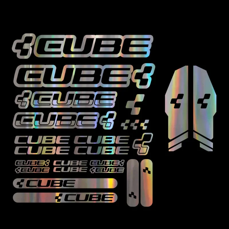 Vinyl stickers for mountain bikes, cube universal, bicycles - AliExpress 34