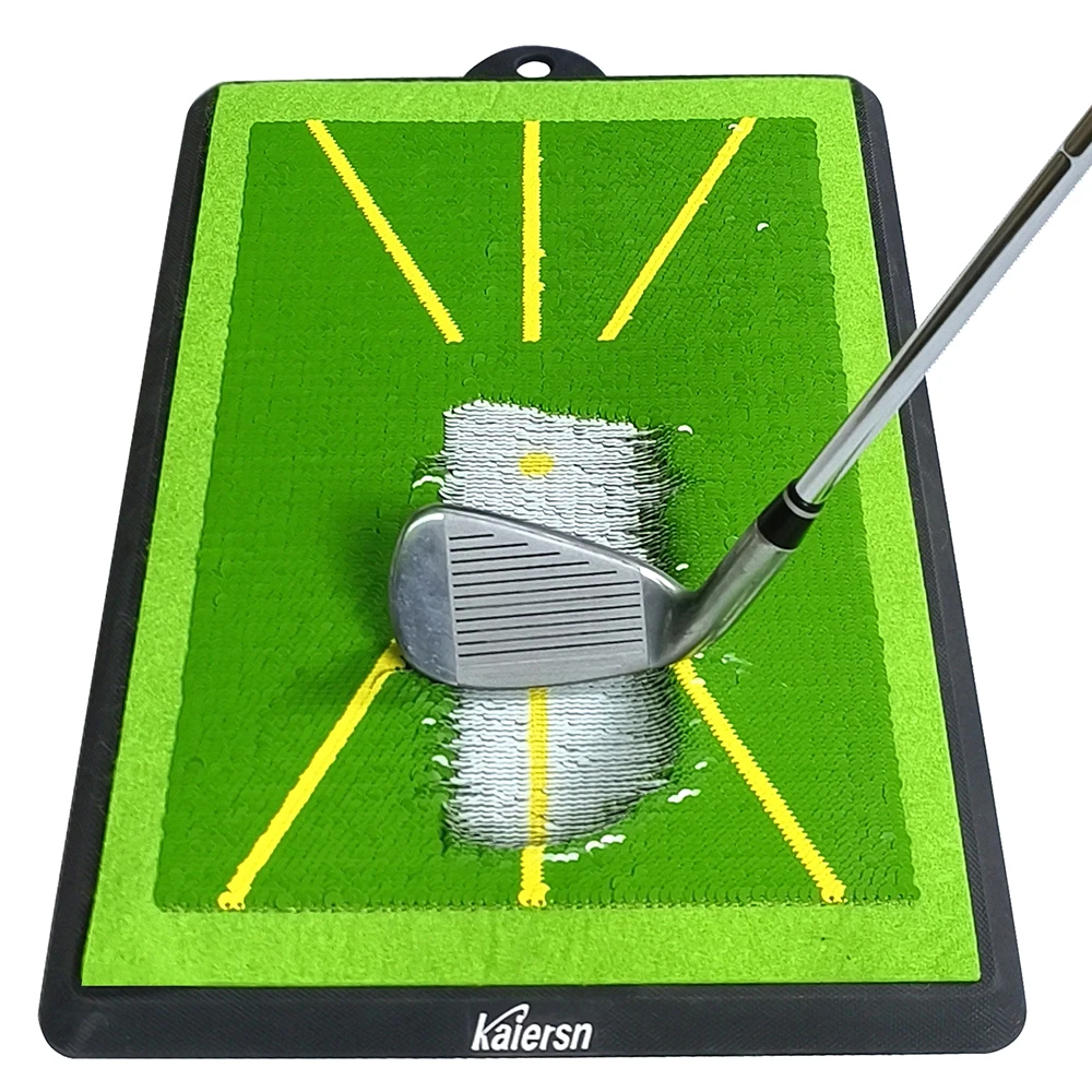 High Quality Golf Training Pad For Swing Detection Batting Ball Trace ...