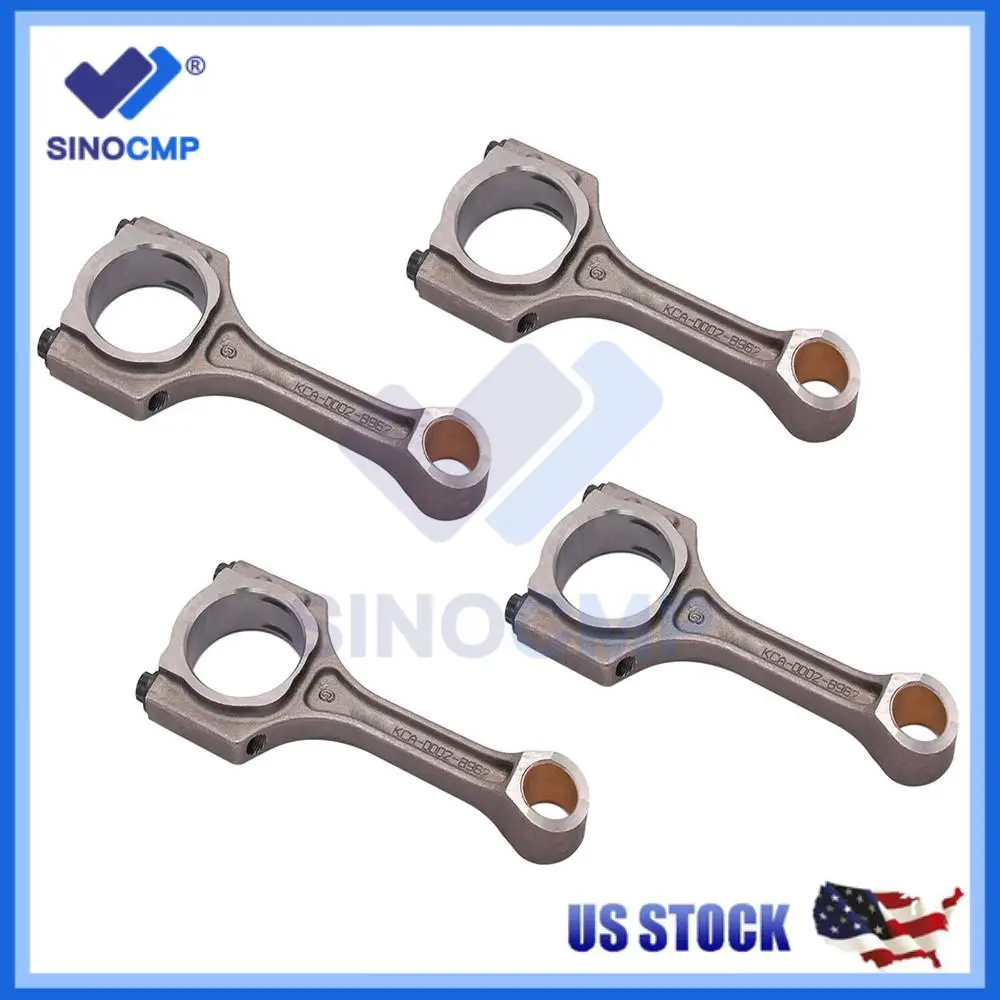 4Pcs-Pack-23510-25240-Connecting-Rod-For-Kia-Sportage-Sorento-Sonata ...