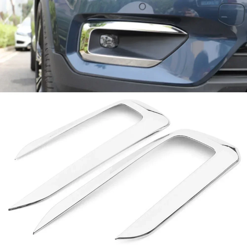 Fog Light Decor Fog Lamp Frame Cover Set Trim 2PCS 2x ABS Accessories ...