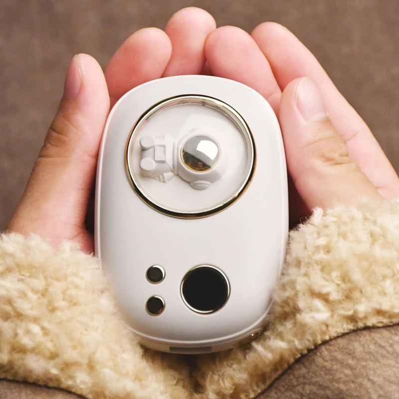 10000Mah Winter Mini Astronaut Digital Display Hand Warmer Portable ...