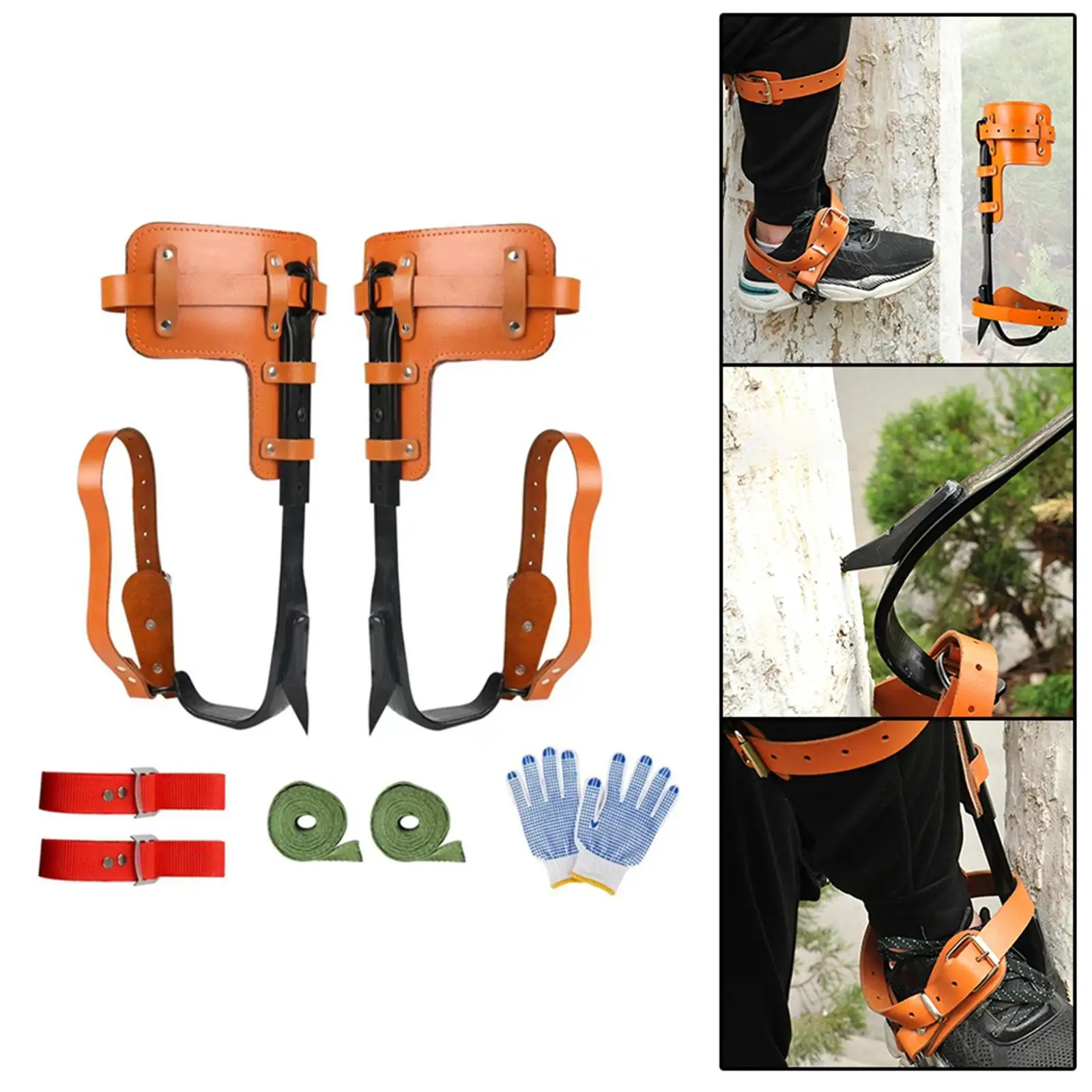 Tree-Climbing-Spike-Outdoor-Pedal-Tool-Tree-Spikes-for-Climbing-Cutting ...