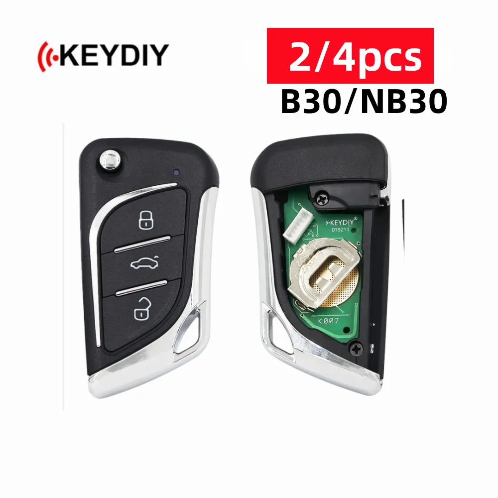 2-4pcs-B30-NB30-KEYDIY-Universal-KD-Remote-Key-3-Buttons-Multi ...