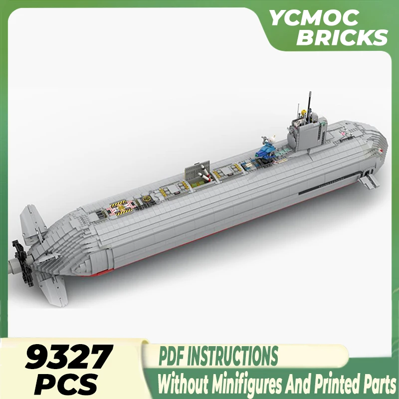 Moc-Building-Blocks-Military-Model-Thunderstorm-Submarine-Technical ...