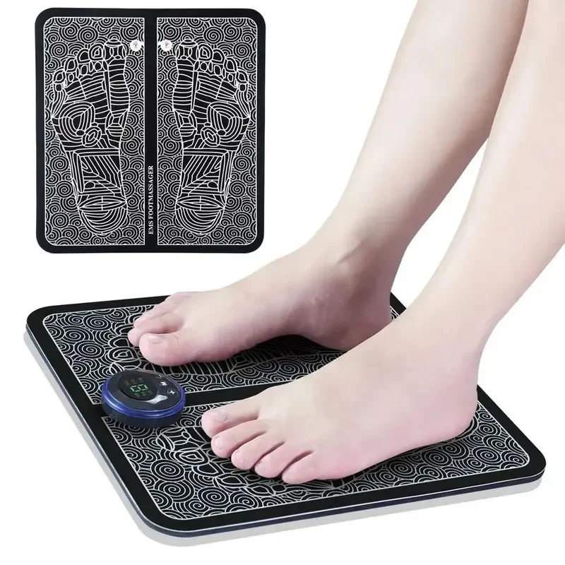 Foot-Massger-Sole-Massage-Pad-Feet-Muscle-Stimulation-8-Modes-19-Level ...