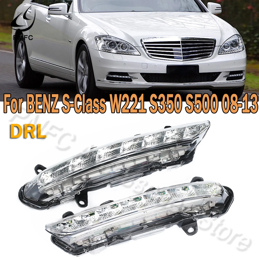 PMFC-DRL-Fog-Lamp-LED-Daytime-Running-Light-For-Mercedes-BENZ-S-Class ...