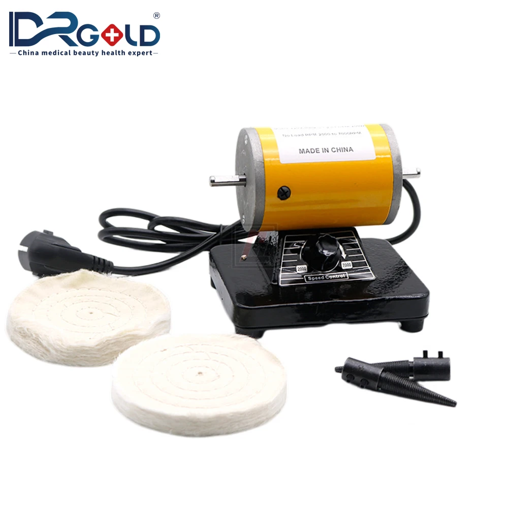 Dental Bench Polisher Denture Polishing Machines Bench Lathe Grinding ...