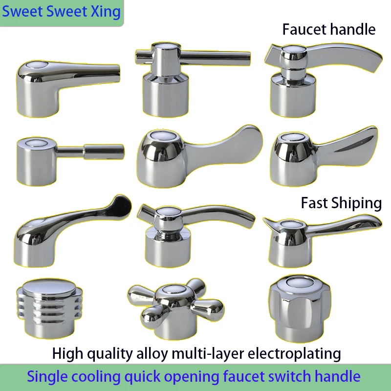 Faucet-Handle-Switch-Handle-Accessories-Triangle-Valve-Small-Mouth-Dish ...