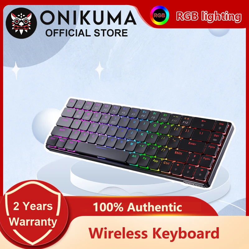 ONIKEMA-G29-Fashion-Gaming-Button-69-Keys-Mechanical-Keyboard-Wired-or ...