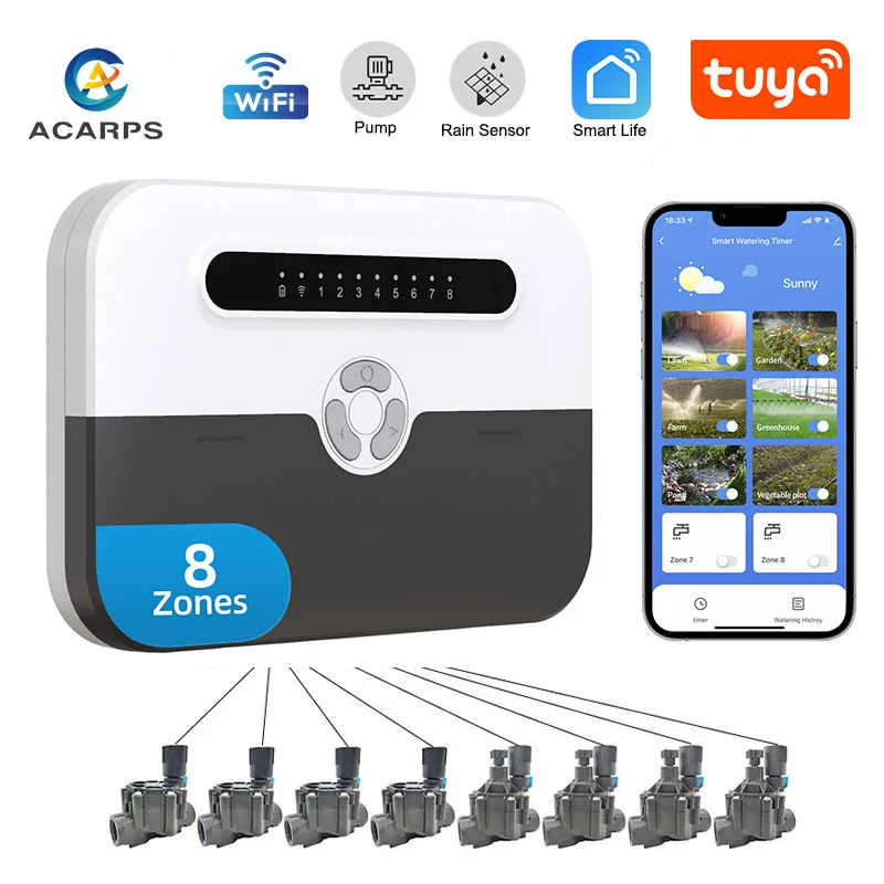 Acarps-Smart-Sprinkler-Controller-System-Wi-Fi-8-Zone-Suporta-Chuva ...