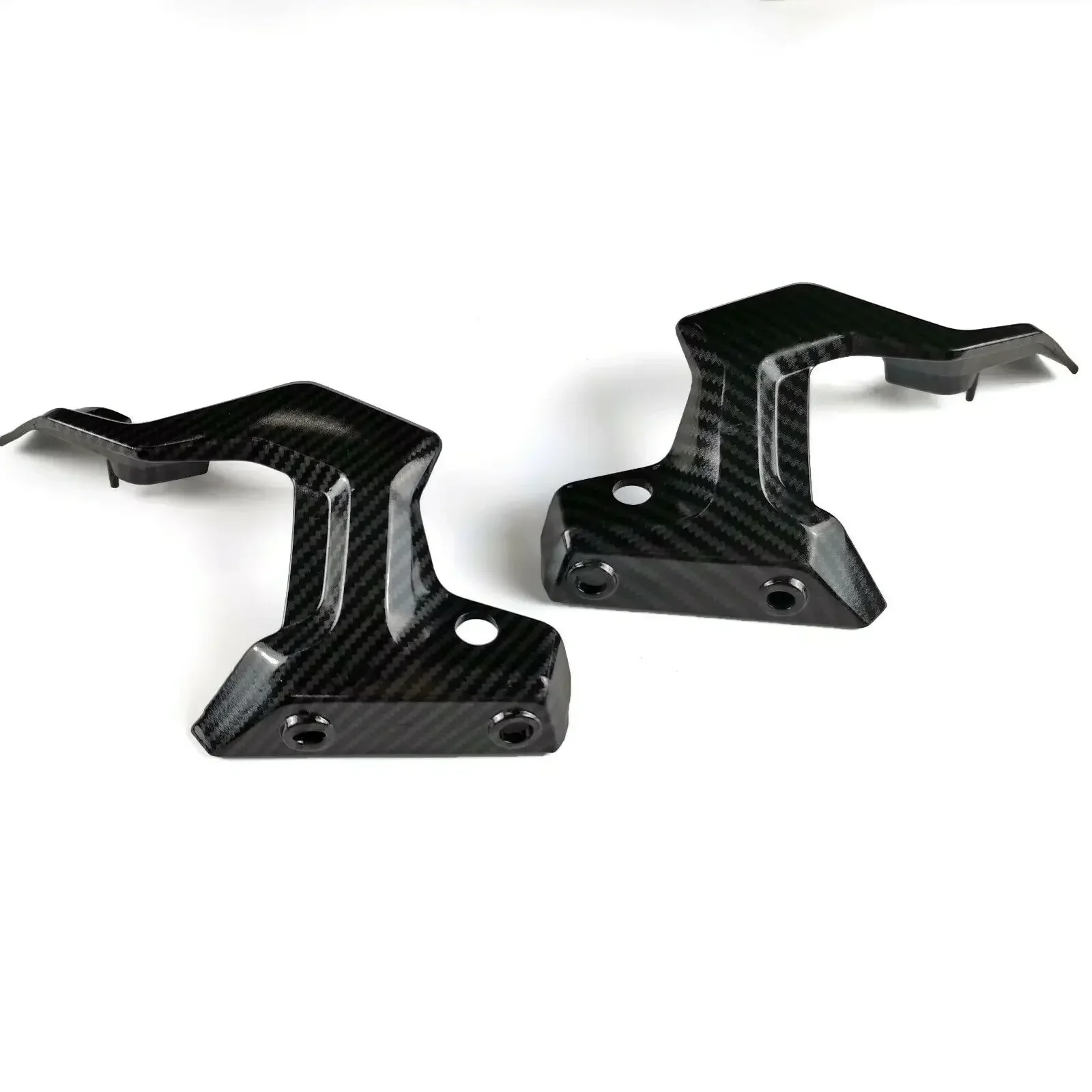 Carbon-Fiber-Color-Front-Headlight-Bracket-Fairing-Cowls-For-YAMAHA-FZ ...