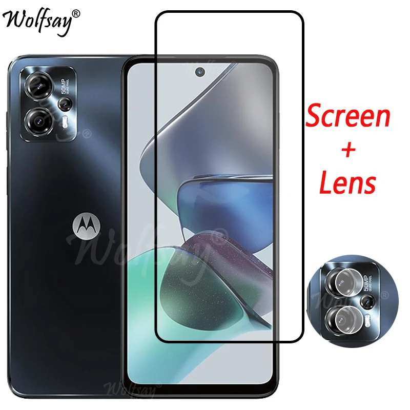 Full-Cover-Tempered-Glass-For-Motorola-Moto-G23-Screen-Protector-Moto ...