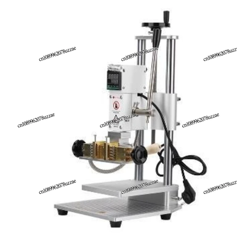 Manual Desktop Small Automatic Roll Paper Hot Pressing PVC Film Leather ...