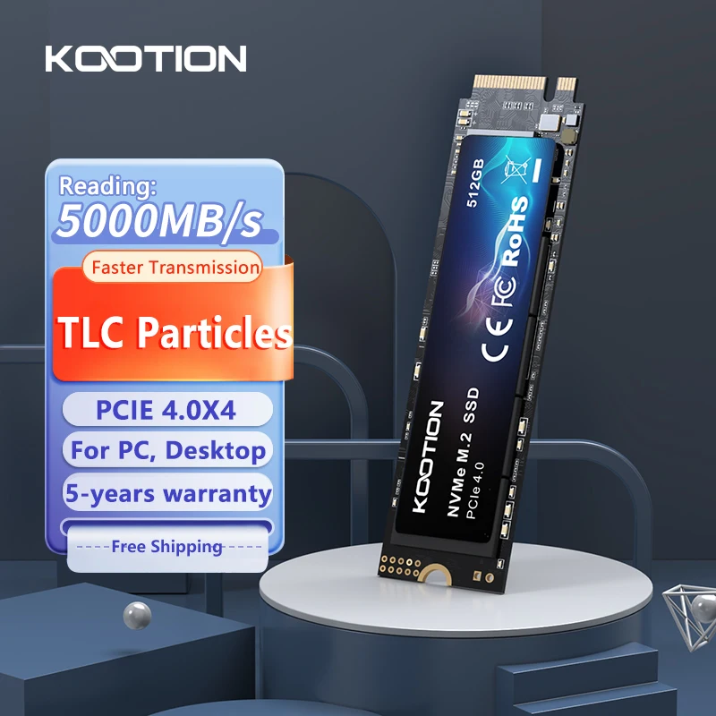 KOOTION-M2-SSD-NVME-256GB-512GB-Gen4-4-unidad-de-estado-s-lido-PCIE-4 ...