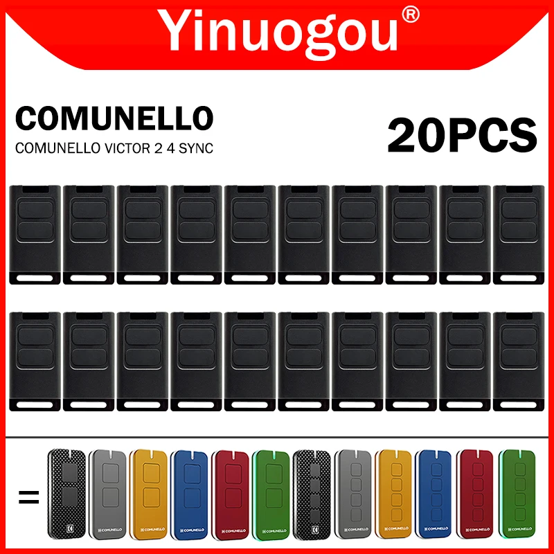 For COMUNELLO VICTOR 2 4 SYNC VICTOR2 VICTOR4 Garage Door Remote ...