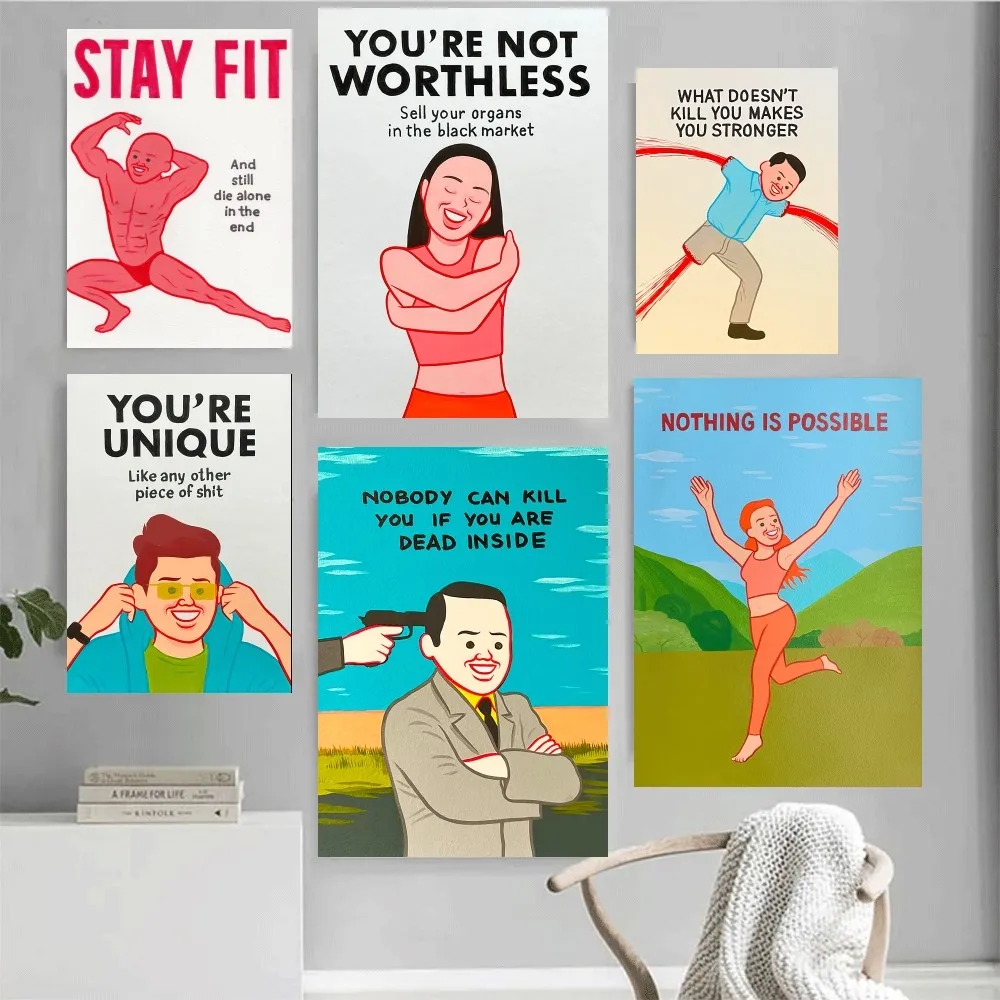 Joan Cornella Zonzo Comics Art Poster Home Office Wall Bedroom Living ...