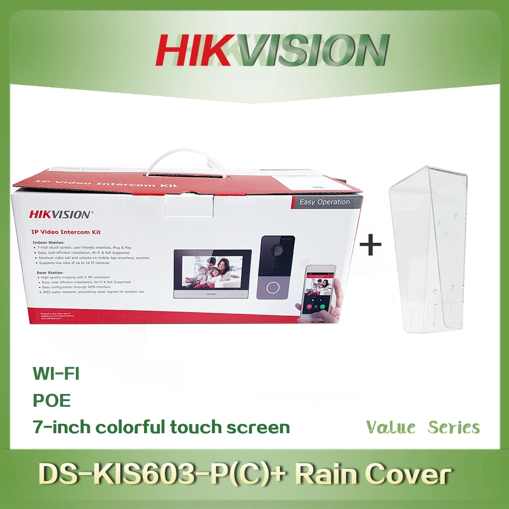 Hikvision Video Intercom Ds-kv6113-wpe1(c) Ds-kh6320-wte1 Ds-kh6350 ...